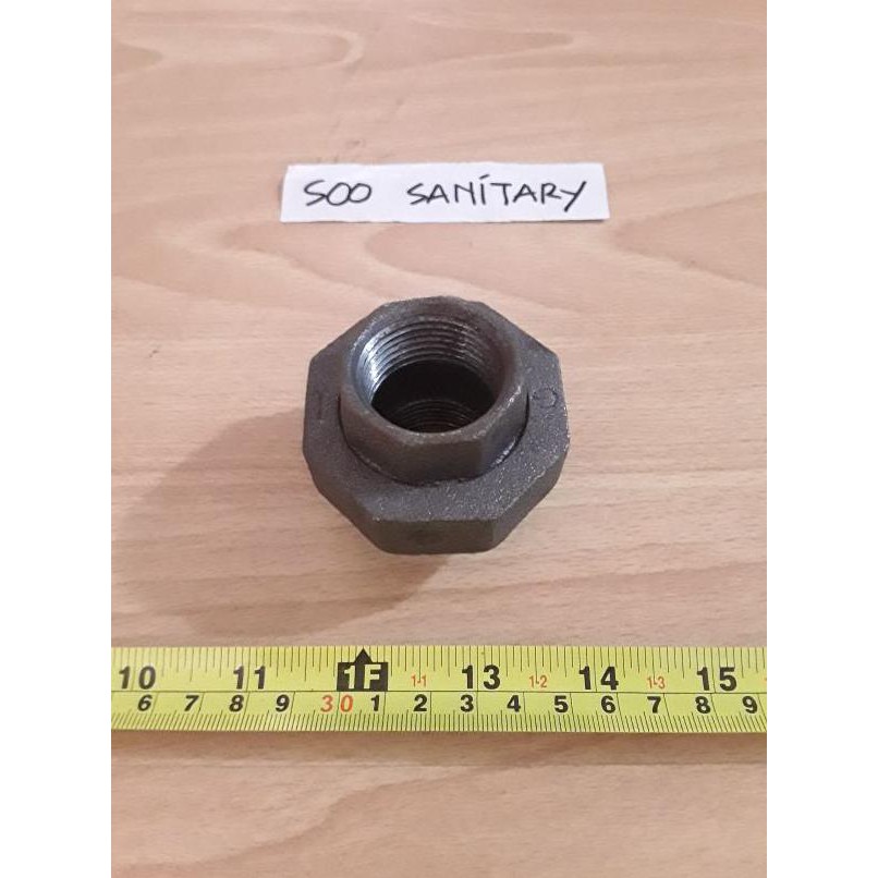 Jual Water Moor Hitam 1" Galunggung Watermur Besi Hitam Drat Dalam ...