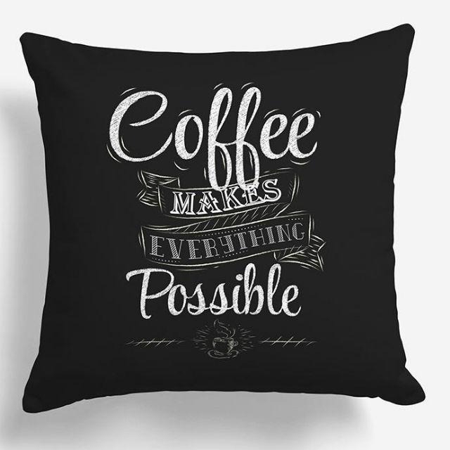 Jual Bantal Sofa Print Motif Coffee Kopi untuk Kafe Cafe Coffee Shop ...