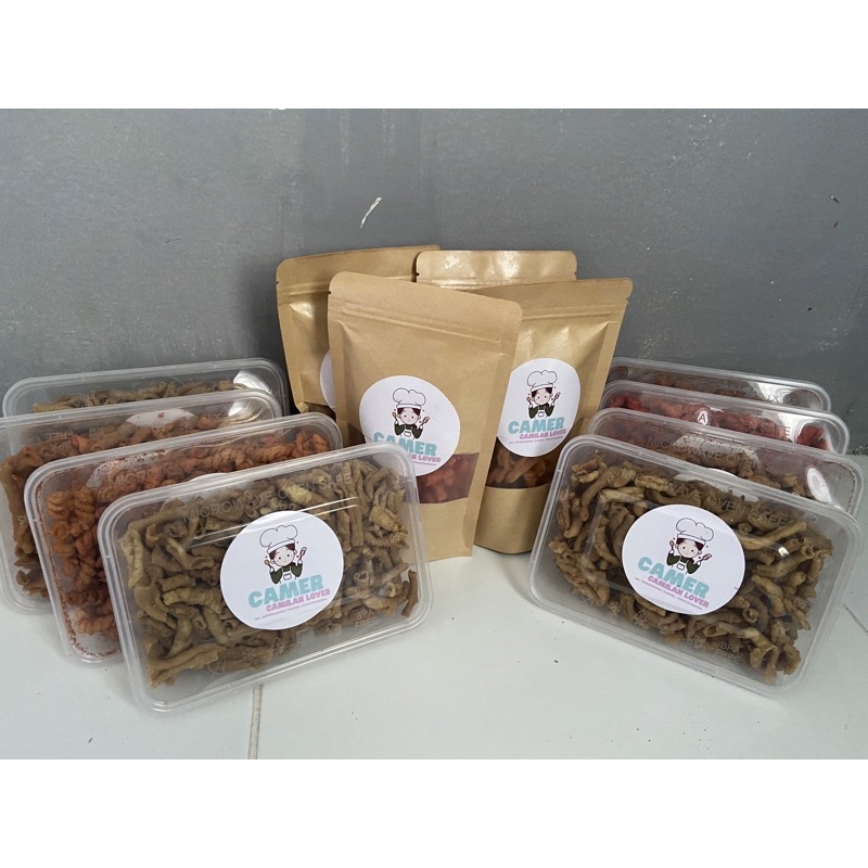 Jual Keripik usus dan macaroni CAMER | Shopee Indonesia
