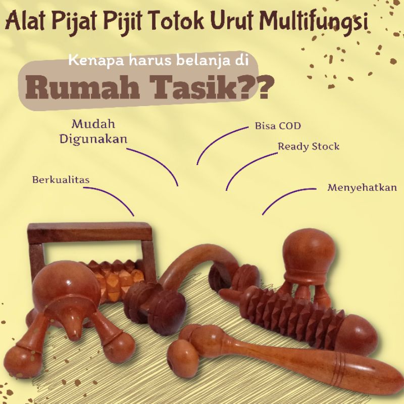 Jual Rumah Tasik Alat Pijat Kayu Alat Pijat Tradisional Totok Pijat ...