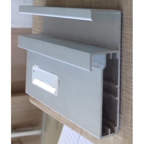 Jual Profil FAD 130 Pasir Sand Frame Handle Aluminium Utk Pintu Cabinet ...