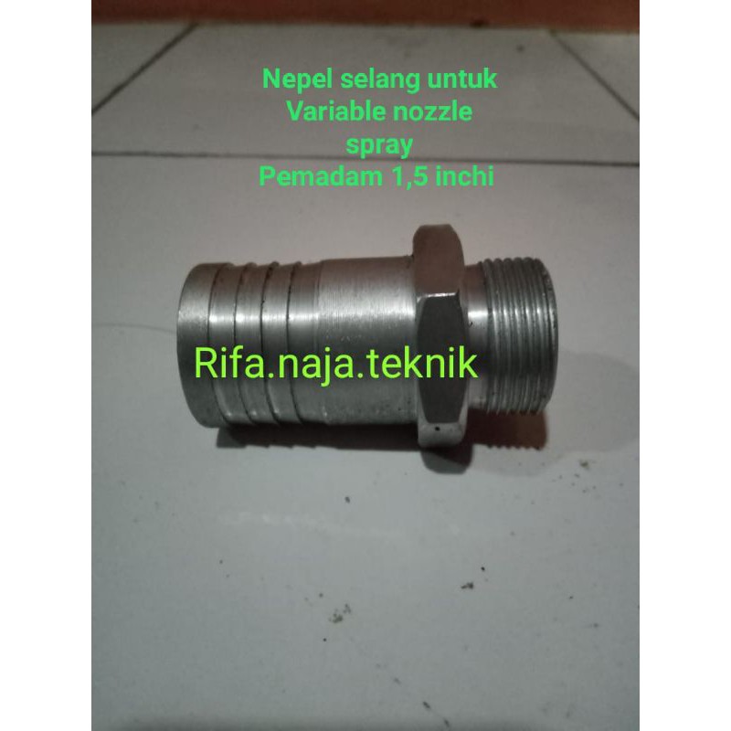 Jual nepel hose selang untuk variable nozzle spray pemadam 1,5 inchi ...