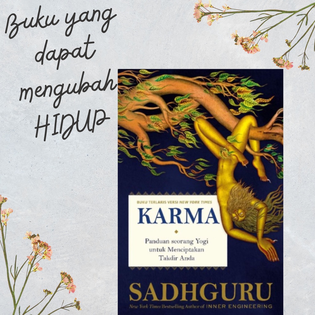 Jual Buku Filsafat Ilmu Karma Sadhguru Buku Motivasi Pengembangan Diri Javanica | Shopee Indonesia