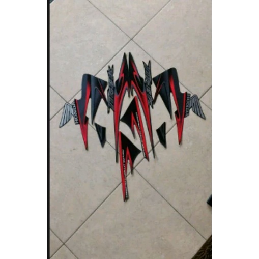 Jual STRIPING STIKER TIGER REVO MERAH | Shopee Indonesia