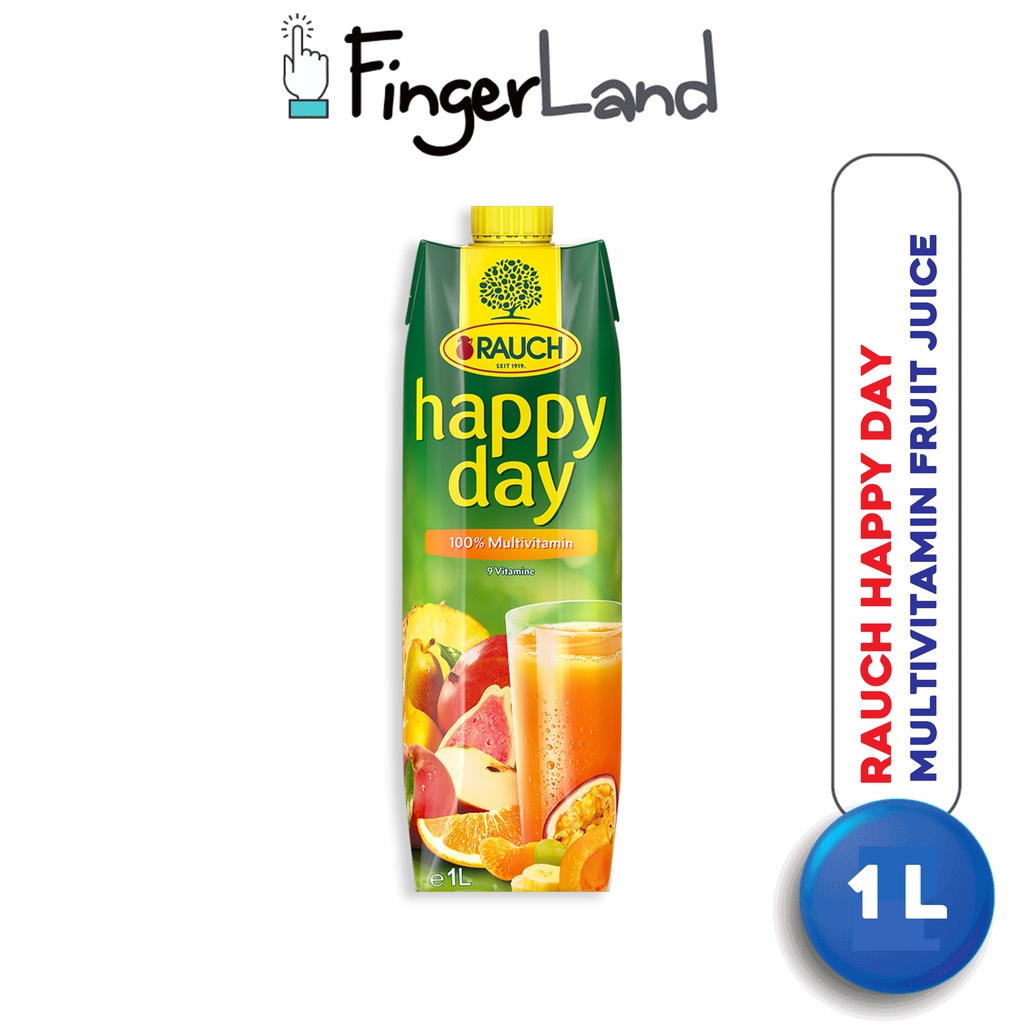 Jual HAPPY DAY Multivitamin Juice 1 Liter Jus Mix Fruits | Shopee Indonesia