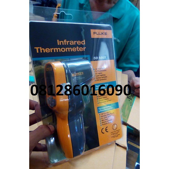 Jual Fluke 59 MAX Thermometer termometer Infrared infra red digital 59MAX | Shopee Indonesia