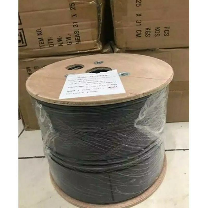 Jual Kabel Fiber Optik Dropcore Single Core (1 core 3 seling) 1000M ...
