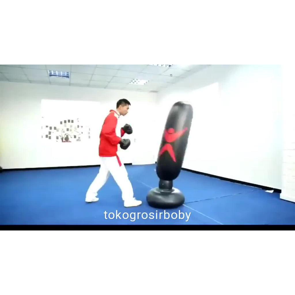 Jual Samsak Sansak Tinju Berdiri Standing Dewasa Model Tiup Bahan PVC ...