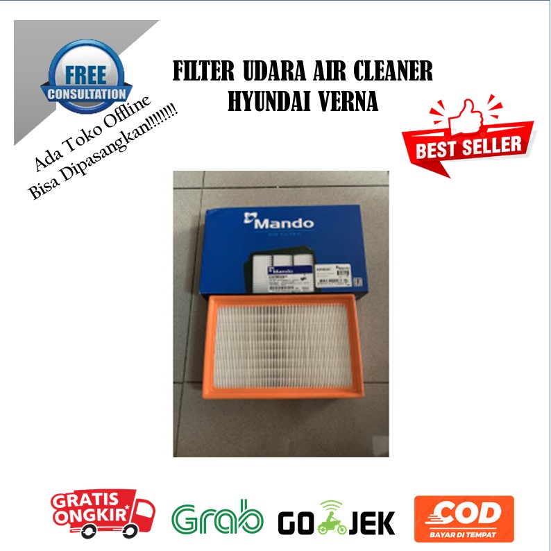 Jual FILTER AIR CLEANER VERNA SARINGAN AIR CLEANER HYUNDAI VERNA ...