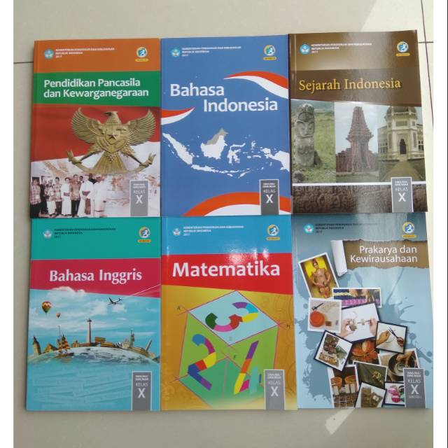 Jual Buku SISWA Kls 10 SMA/SMK/MAK ( K13 ) EDISI REVISI 2017 ( 6 BUKU ...