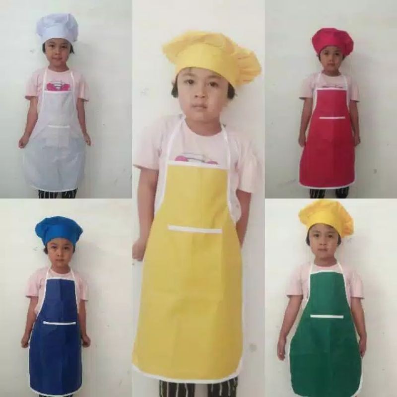 Jual PROMO CELEMEK ANAK APRON ANAK | Shopee Indonesia