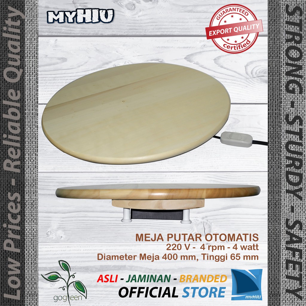 Jual Meja Putar Otomatis Tenaga Listrik / Lazy Susan / Pameran / LIVE ...
