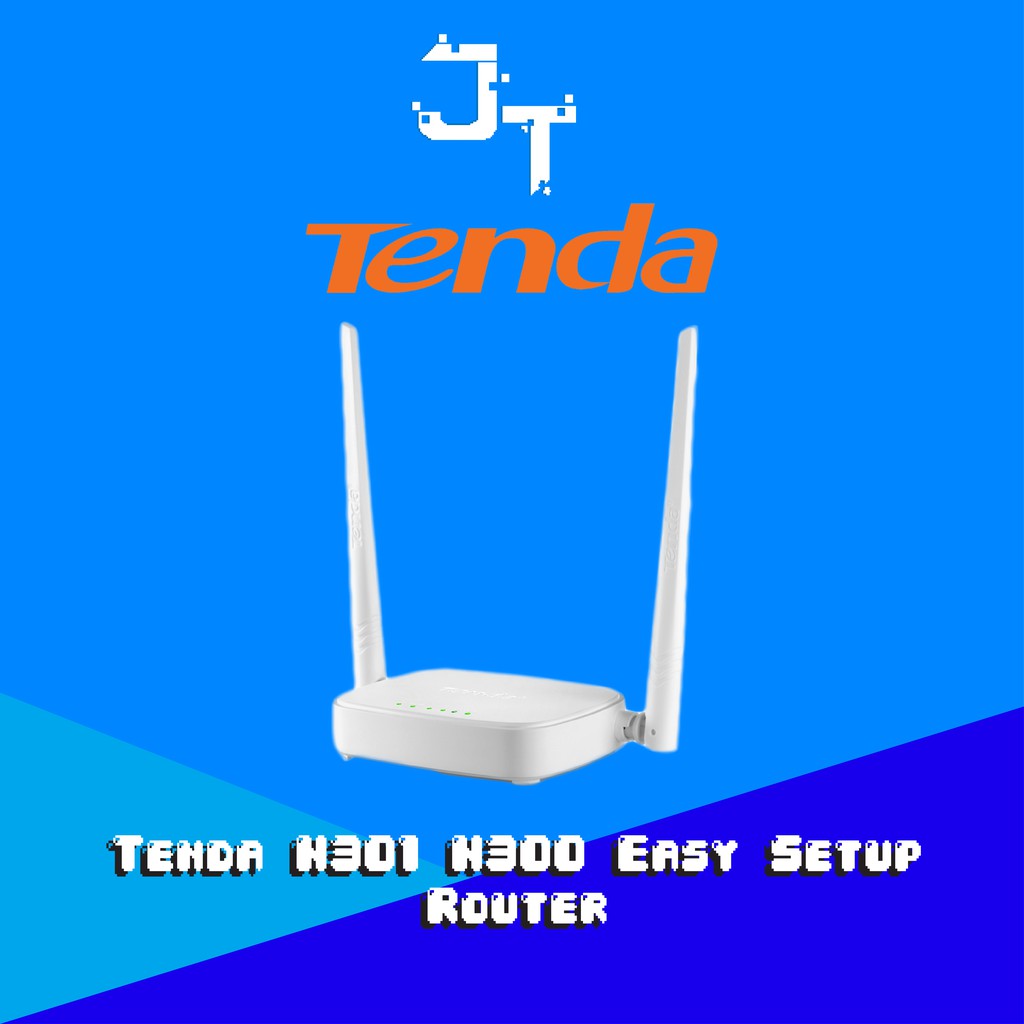 Jual Tenda N301 N300 2-Antenna Easy Setup Wireless Router | Shopee ...