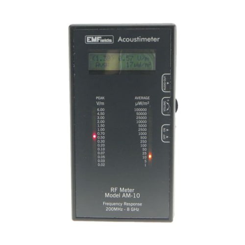 Jual new Baru Acoustimeter AM-10 RF Detector RF Meter EMF Tester 200MHz ...