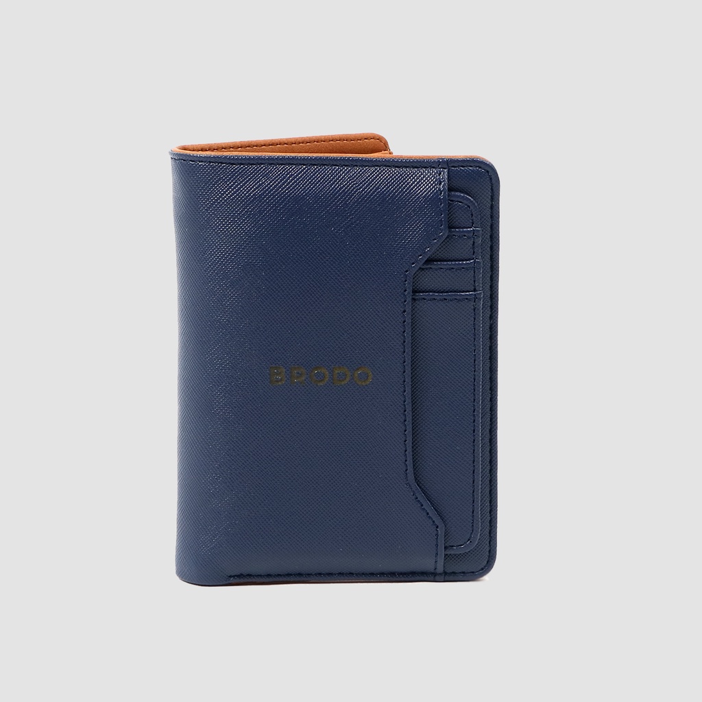 Jual BRODO - Dompet Ricket Wallet Navy | Shopee Indonesia
