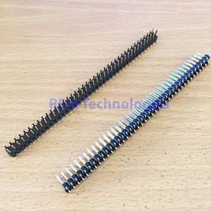 Jual SMD Male Pin Header 2x40 Pitch 2.54mm | Shopee Indonesia