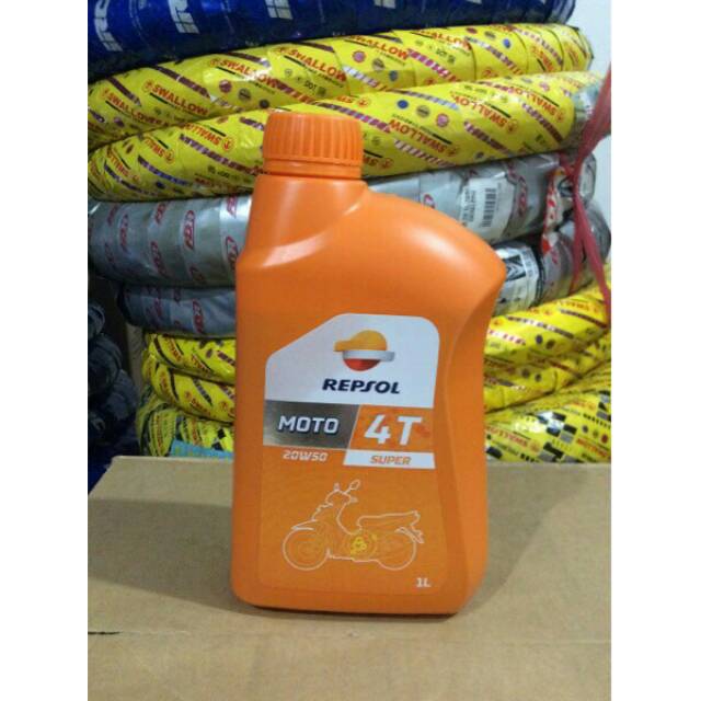 Jual Oil Repsol Moto Super 4T 20W-50 1 Liter/Oil Motor | Shopee Indonesia
