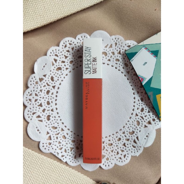 Jual Maybelline Superstay Matte Ink Liquid Matte Lipstick 210 Versatile ...