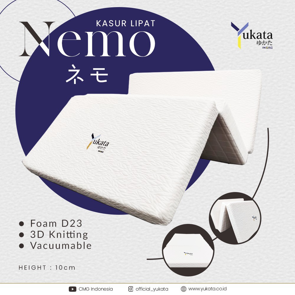 Jual Kasur Lipat / Kasur Busa Inoac / Kasur Inoac Yukata / Yukata Nemo ...