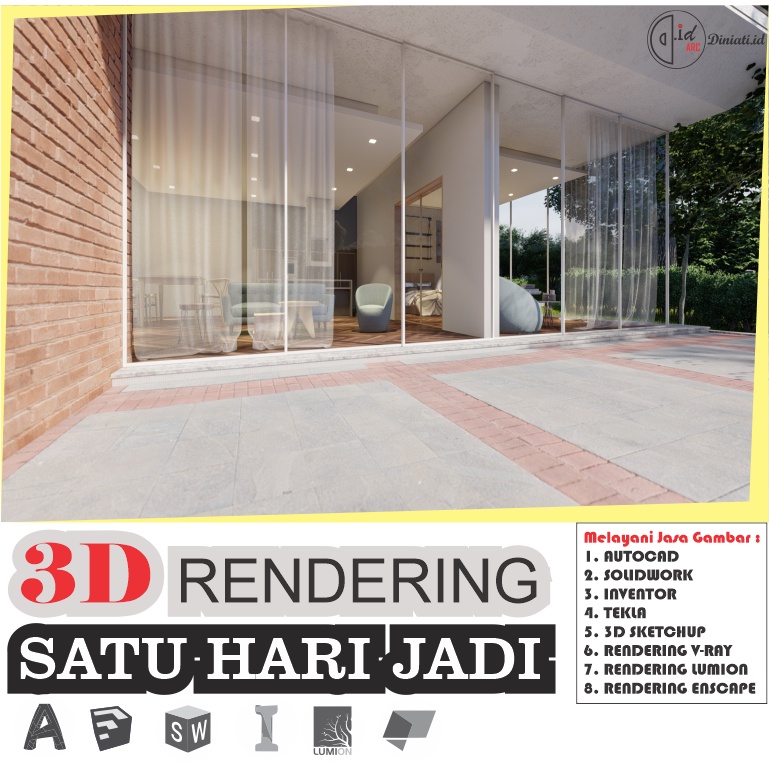 Jual 3D Interior (Gambar + Render) | Shopee Indonesia