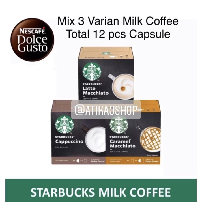 Jual Nescafe Dolce Gusto NDG Starbucks Coffee Capsule | Shopee Indonesia