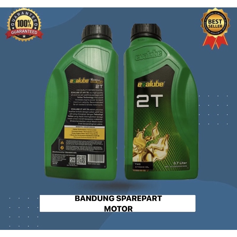 Jual Oli Samping Motor 2 Tak Evalube 0 7 Liter Two Stroke Oil Sni