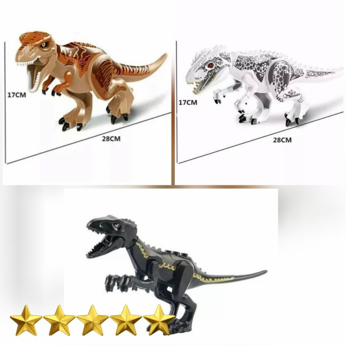 Jual bricks Lego Dino Trex T Rex T-rex Tyranosaurus Rex NO BOX Besar ...