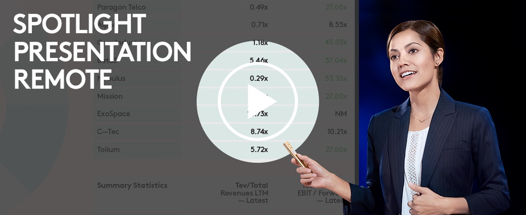 Jual Logitech Spotlight Pointer Presenter Advanced Wireless / Bluetooth ...