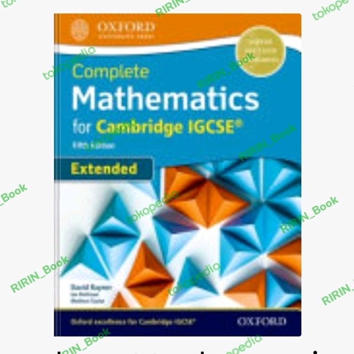 Jual Promo!!! Buku Complete Mathematics For Cambridge Igcse (R) Student Book 5Th Ed Terbaru ...