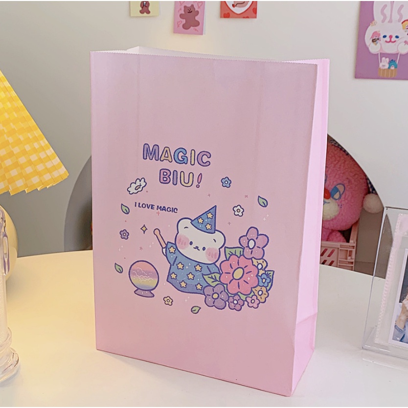 Jual Amplop Packing Aesthetic Model Cartoon Paperbag Kertas Lucu ST04 ...