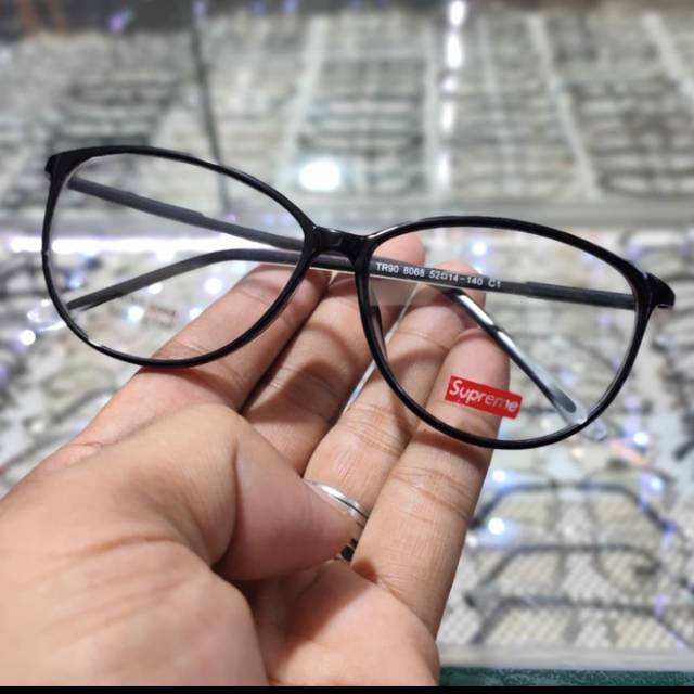 Jual Frame kacamata wanita/frame lentur TR90 /lensa fotocromic | Shopee ...