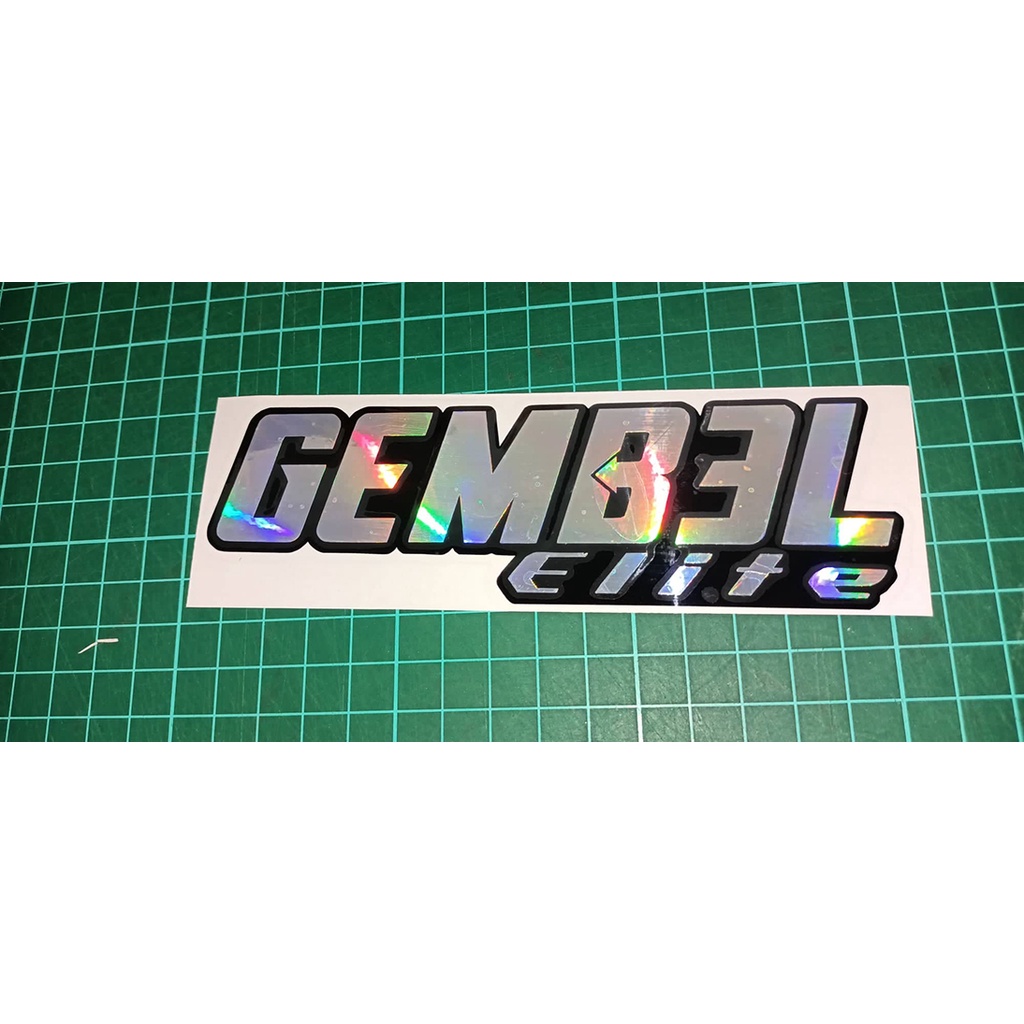Jual STIKER CUTTING STIKER STICKER HOLOGRAM GEMBEL ELITE VIRAL BAGUS ...