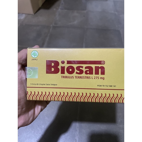 Jual Biosan per box isi 30 kaplet exp 2026 | Shopee Indonesia