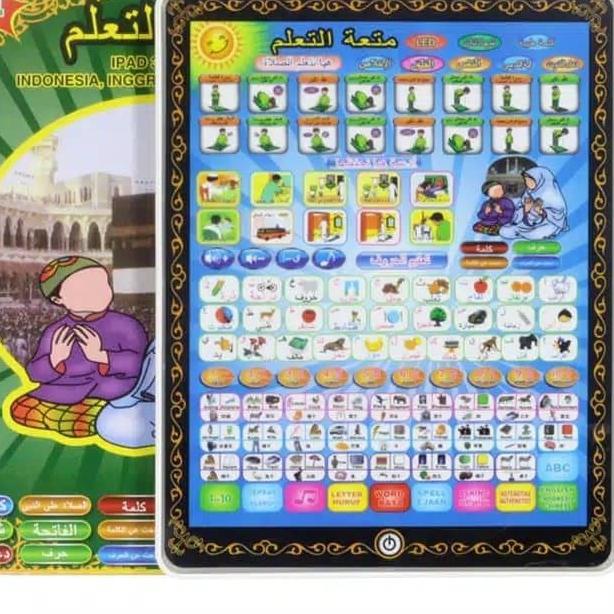 Jual Produk Terbaik Mainan Playpad Anak Muslim Ipad Al Quran 4 Bahasa ...