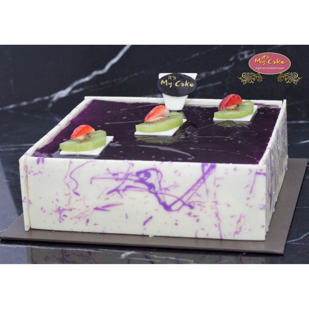 Jual Blueberry Chill Cake Its My Cake Jakarta | Shopee Indonesia