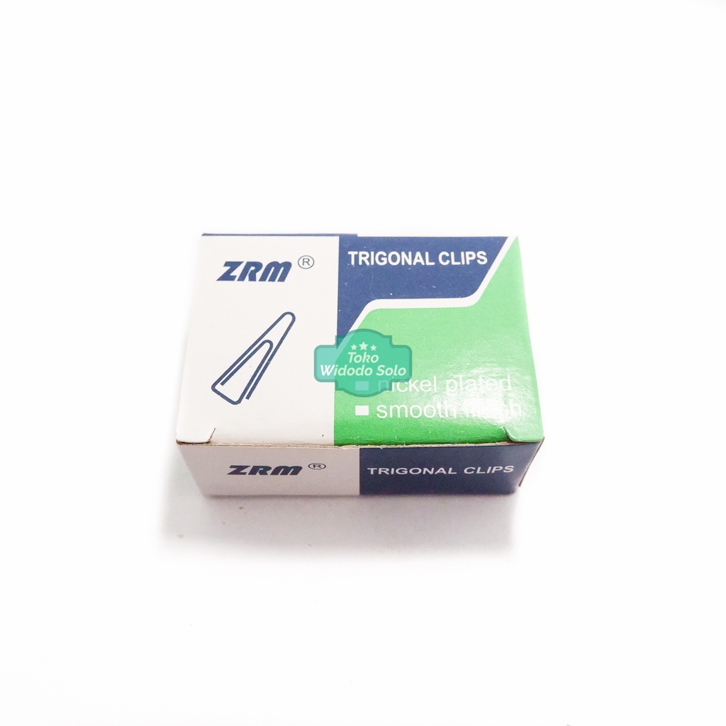Jual Klip Kertas Kecil ZRM Trigonal Clips No 3 - 1 Pack | Shopee Indonesia