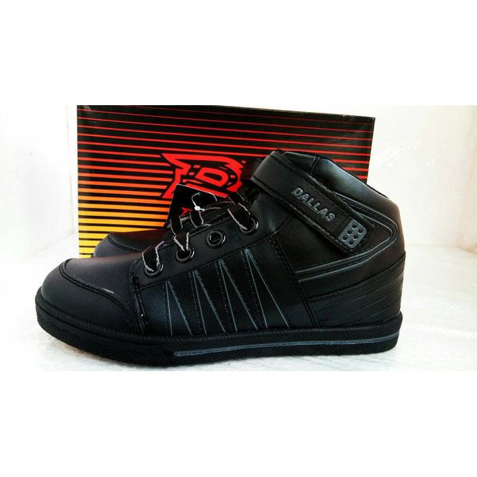 Jual sepatu anak laki laki dallas hitam, sepatu sekolah sd smp sma ...