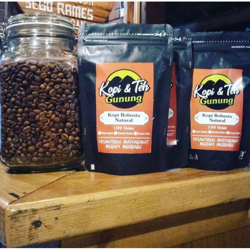 Jual KOPI GUNUNG ASLI ROBUSTA NATURAL | Shopee Indonesia