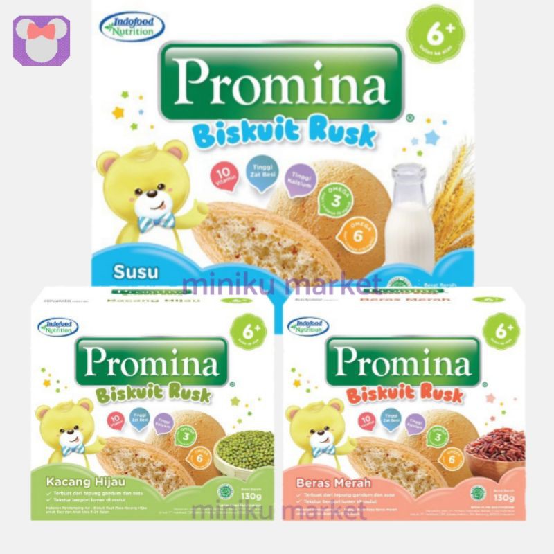 Jual Promina Biskuit Rusk 130gr | Shopee Indonesia