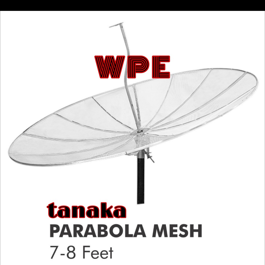 Jual piringan parabola jaring tanaka mesh 8 feet | Shopee Indonesia