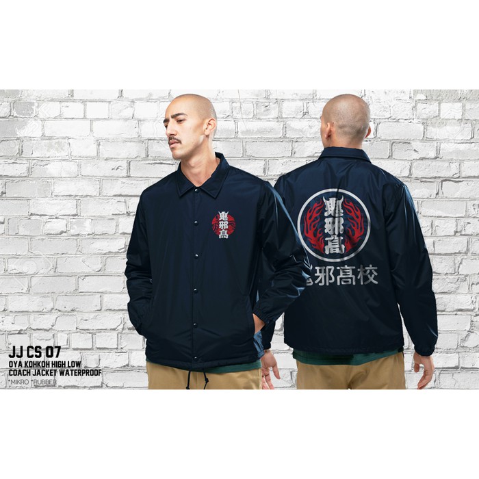 Jual Jaket Oya Kohkoh Coach High and Low Waterproof - JJ CS 07 | Shopee ...