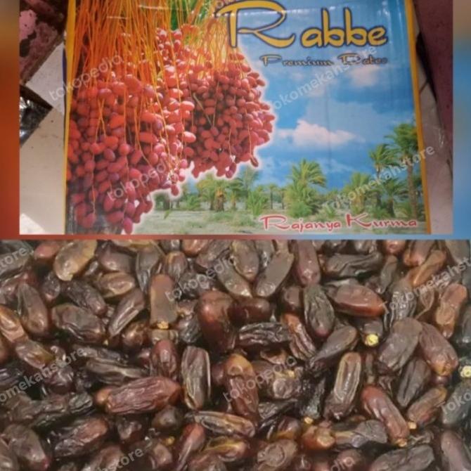 Jual BAYAR DITEMPAT kurma rabbe 10kg premium dates//kurma madinah rabbe ...