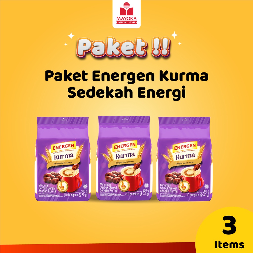 Jual Paket Energen Kurma Sedekah Energi | Shopee Indonesia