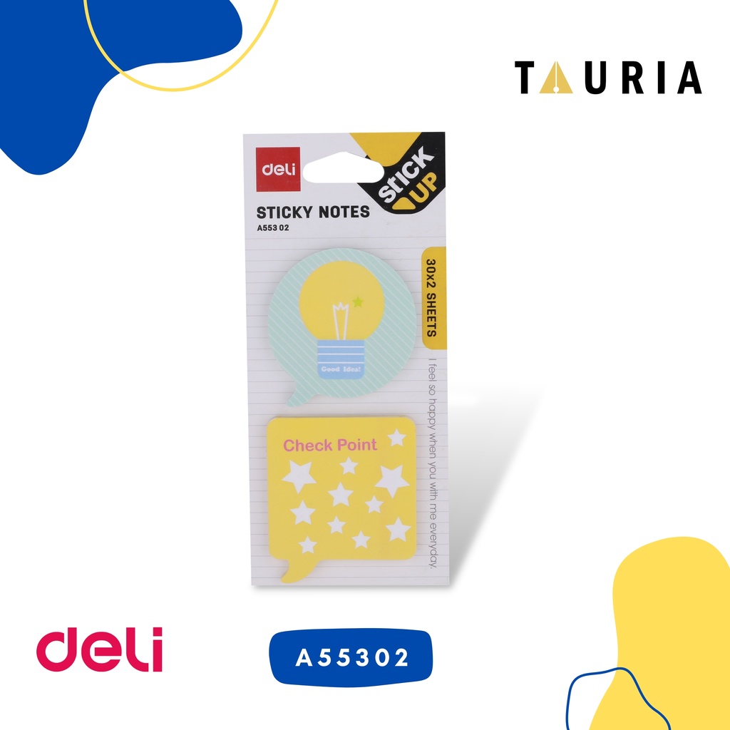 Jual STICK NOTE DELI A55302 | Shopee Indonesia