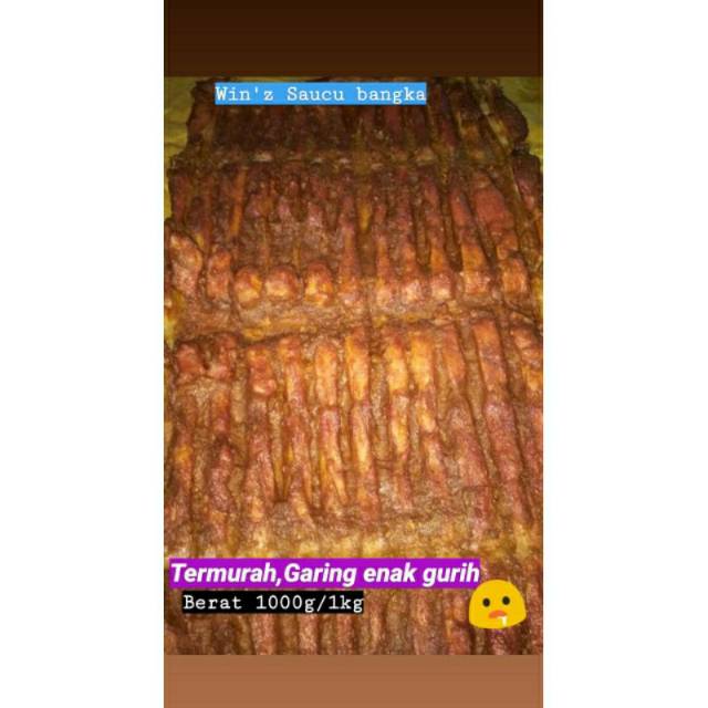 Jual TERMURAH / SAUCU / BAPANG / BABI PANGGANG / SAUCUNYUK ASLI BANGKA ...