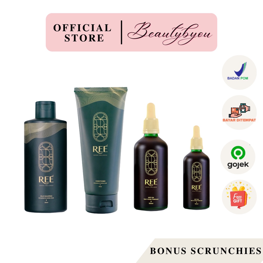 Jual Ree Derma Hot Oil | Cinnamon Acid Shampoo & Conditioner | Shopee ...