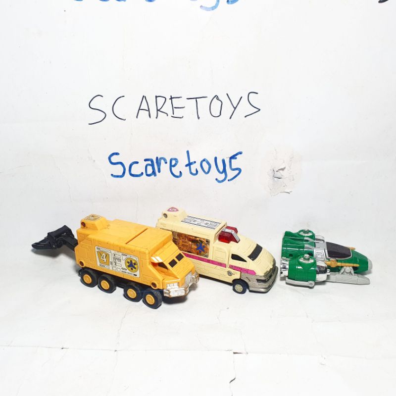 Jual DX Zord Power Rangers Lightspeed Rescue Victory Sentai Gogo Five ...