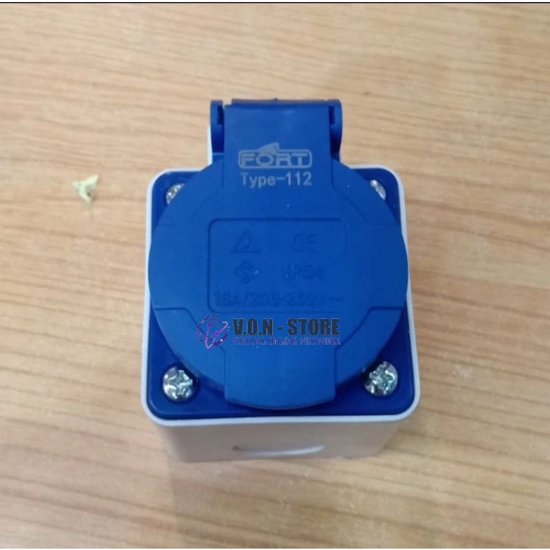 Jual STEKER INDUSTRI MALE + SOKET PANEL FEMALE 16A/250v 2POLE | Shopee ...