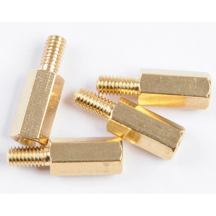 Jual SPACER LOGAM BESI KUNINGAN 1CM 1 CM 10MM | Shopee Indonesia