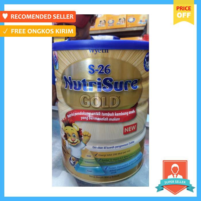 Jual SUSU S26 NUTRISURE GOLD 900G | Shopee Indonesia